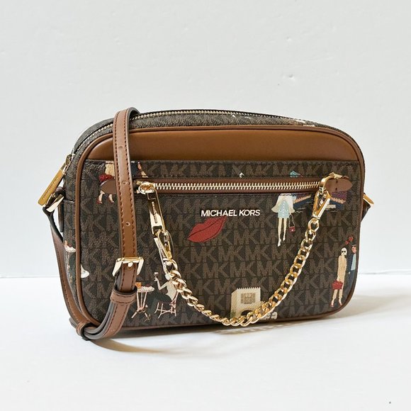 Michael Kors | Bags | Michael Kors Jet Set Girls East West Chain ...